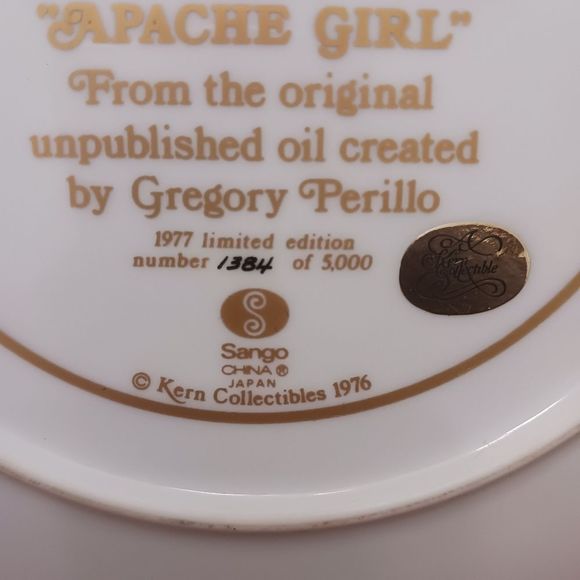 Gregory Perillo | Other | Vintage Gregoryperillo Collection Plates ...